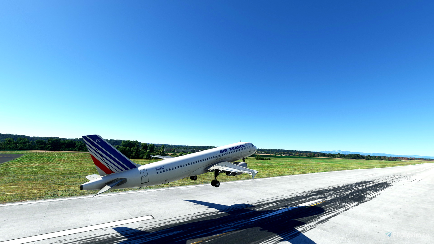 FENIX A320 Air France F-GFKC (Habsheim) 8K pro Microsoft Flight ...