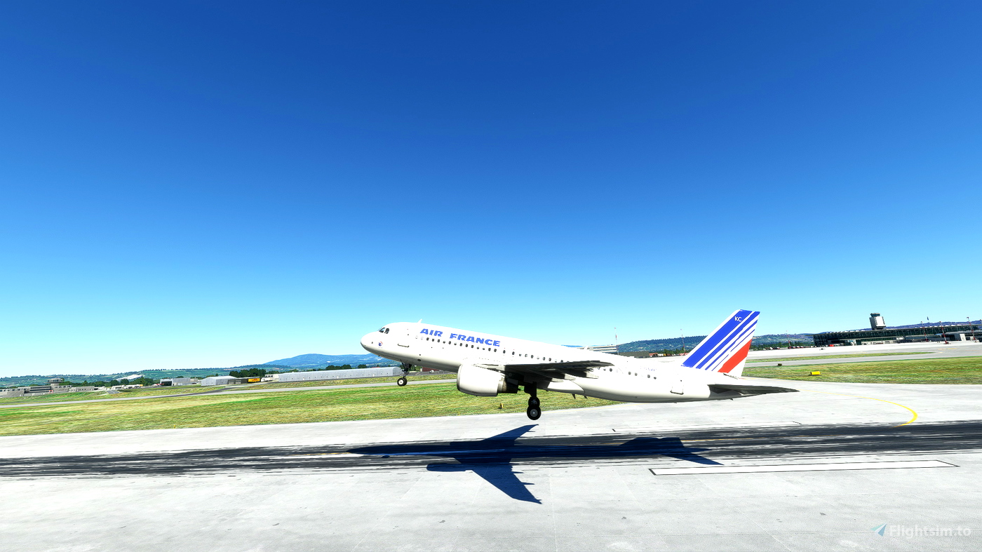 FENIX A320 Air France F-GFKC (Habsheim) 8K » Microsoft Flight Simulator