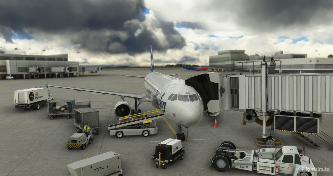 Fenix A320 Alaska Airlines 2-Pack (N629VA and N635VA) for Microsoft ...