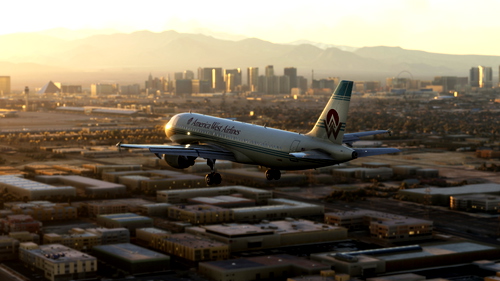 Fenix a320 America West Airlines - Retro for Microsoft Flight Simulator ...