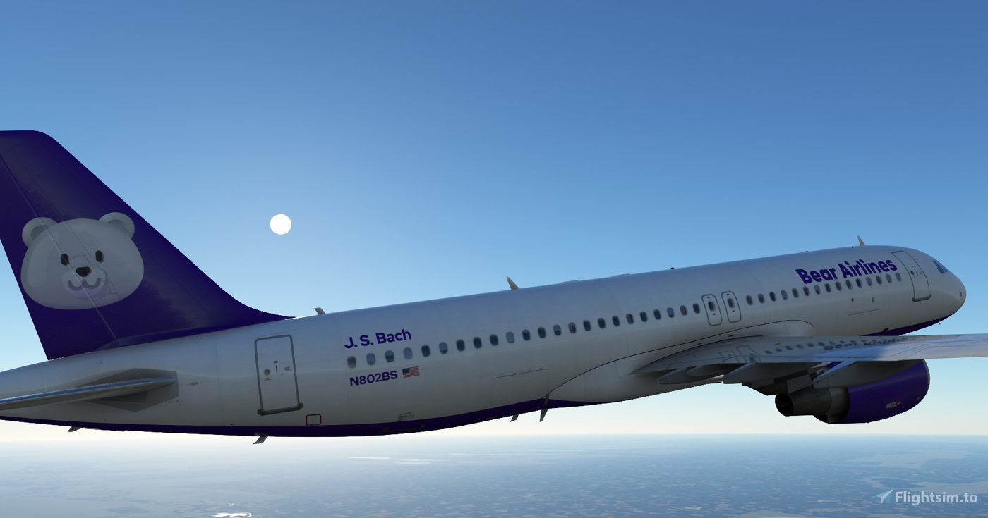 Fenix A320 // Bear Airlines (Virtual Airline) liveries. pour Microsoft ...