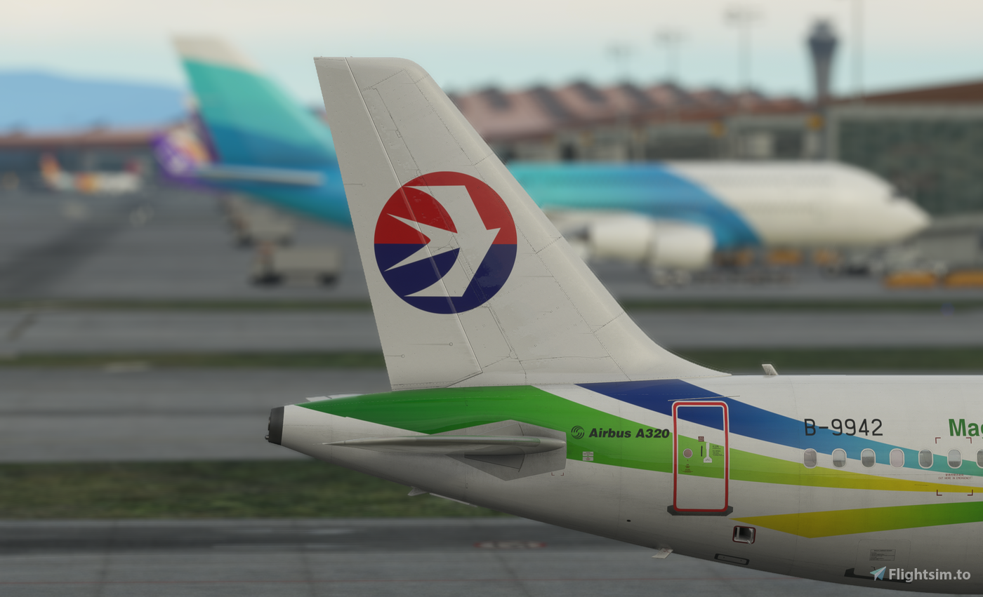 Fenix A320 China Eastern Magnificent Qinghai B-9942 with cabin for ...