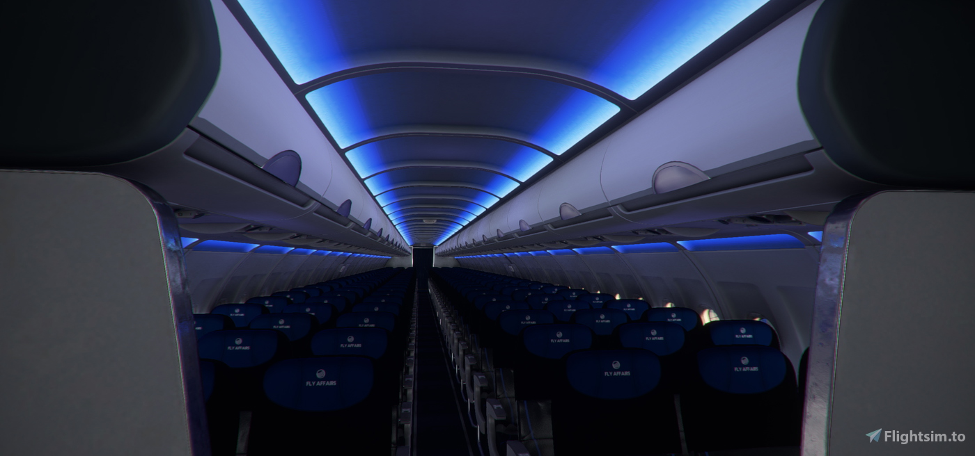 Fenix A320 Fly Affairs Livery 2023 8K for Microsoft Flight Simulator | MSFS