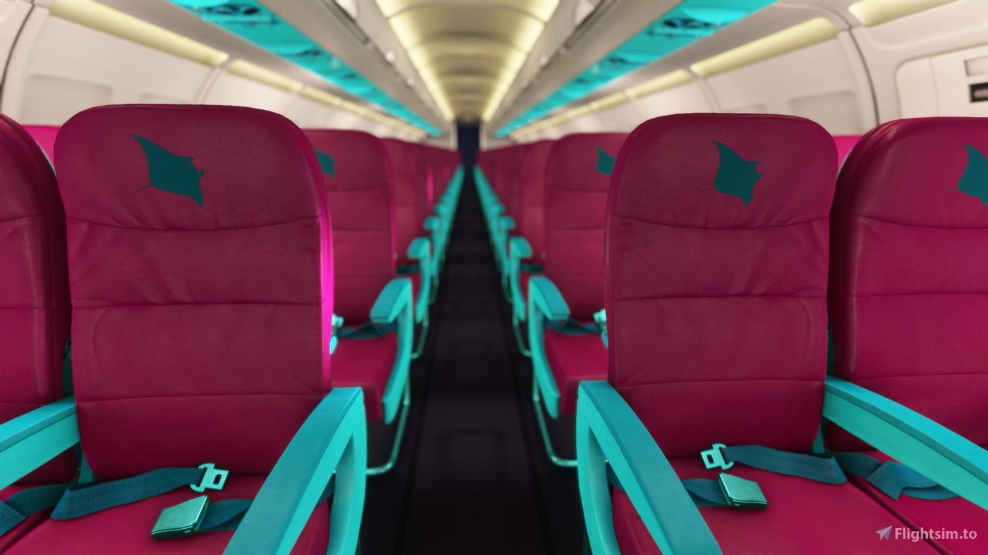 Fenix A320 G-SIMF A320 Sim Pilot 70k Special Livery pour Microsoft ...