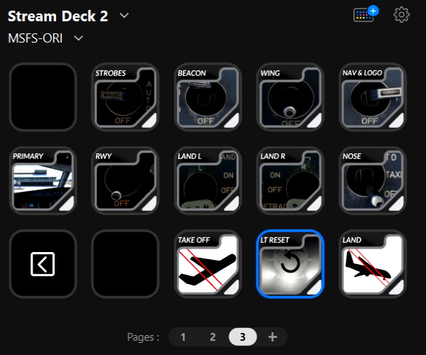 FENIX A320 ICONS for STREAMDECK (v2.0) for Microsoft Flight Simulator ...