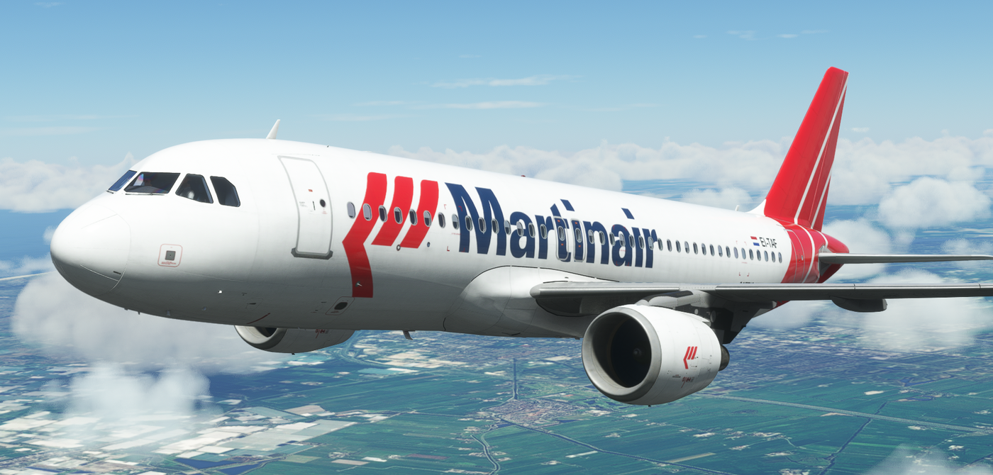 Fenix A320 - Martinair (EI-TAF) for Microsoft Flight Simulator | MSFS