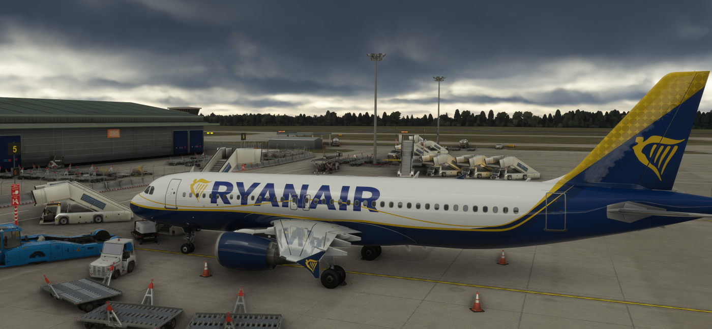 Fenix A320 Ryanair Concept Livery with new interior colours for ...