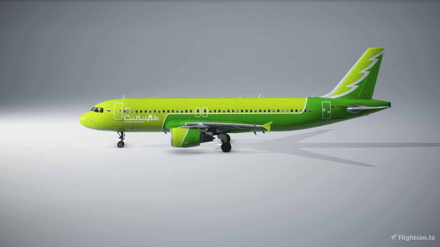 Fenix A320 (v1 -outdated) | S7 Airlines (Siberian Airlines Livery) (RA ...
