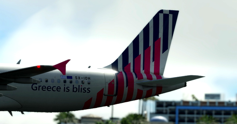 [Fenix A320] Sky Express SX-VSL [8K] Livery for Microsoft Flight Simulator | MSFS