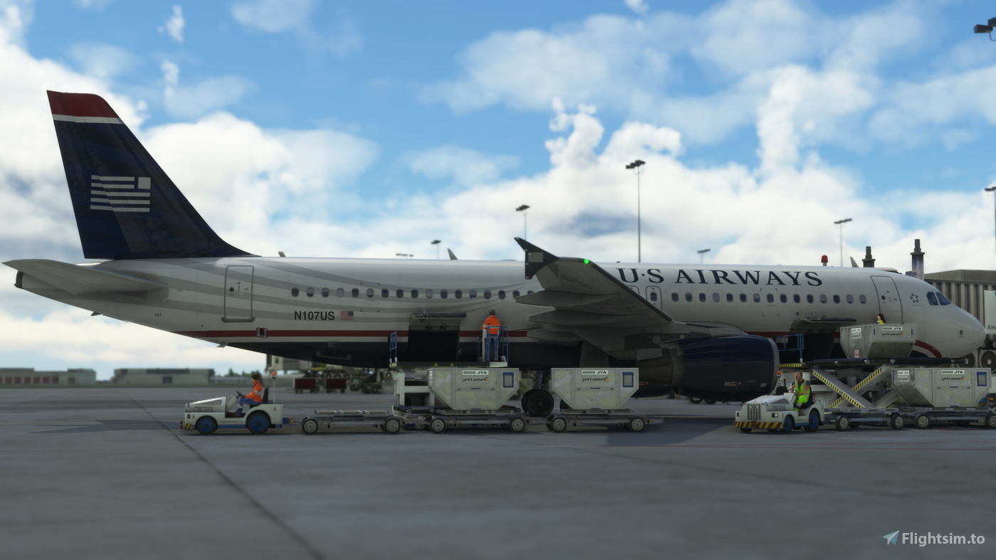 Fenix A320 US Airways N107US for Microsoft Flight Simulator | MSFS