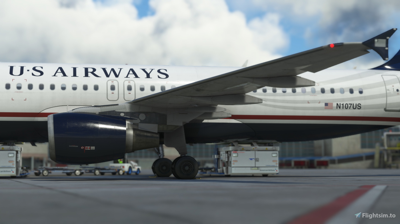 Fenix A320 US Airways N107US for Microsoft Flight Simulator | MSFS