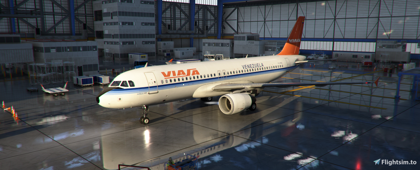 FENIX A320 VIASA Livery for Microsoft Flight Simulator | MSFS