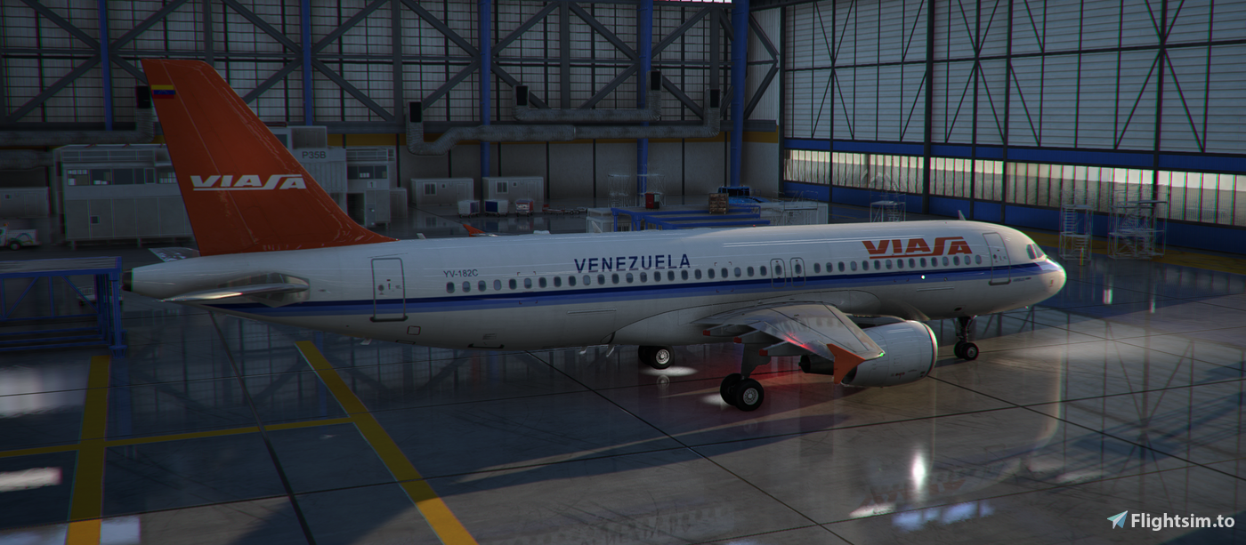 FENIX A320 VIASA Livery for Microsoft Flight Simulator | MSFS