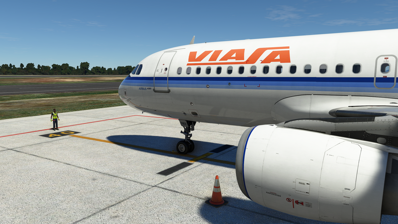 FENIX A320 VIASA Livery for Microsoft Flight Simulator | MSFS