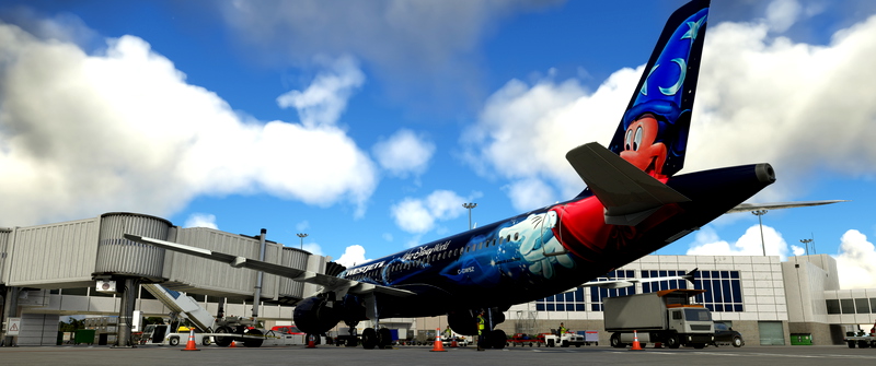 Fenix A320 Westjet Walt Disney Livery with Interior for Microsoft ...