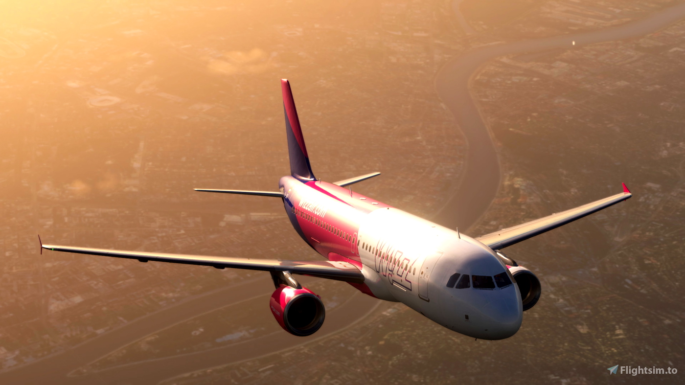 Fenix A320 - Wizz Air New Livery Pack [8K][Cabin Textures] for Microsoft Flight Simulator | MSFS