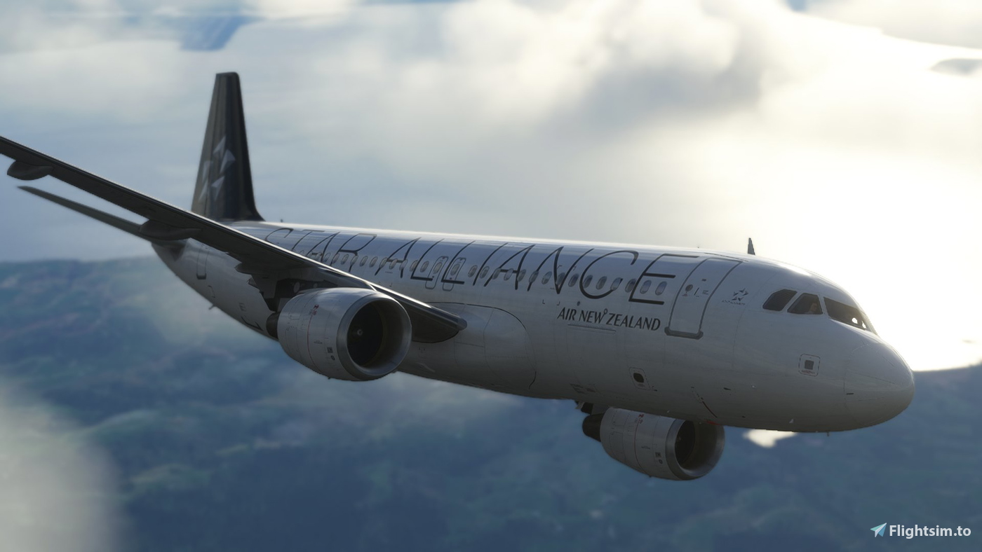 Fenix Airbus A320 Air New Zealand Star Alliance | 4K for Microsoft ...