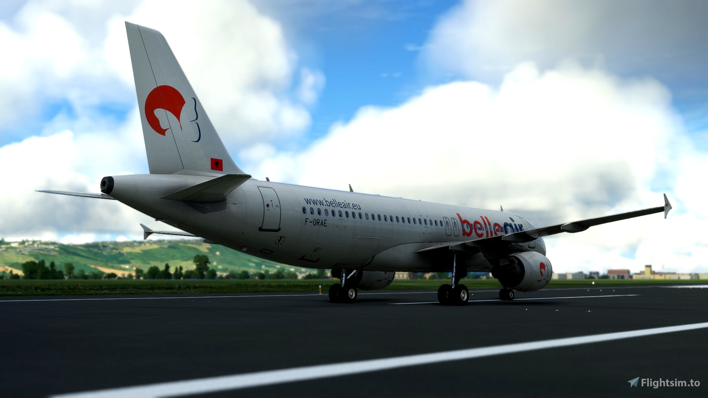 Fenix Airbus A320 Belle Air | 4K för Microsoft Flight Simulator | MSFS