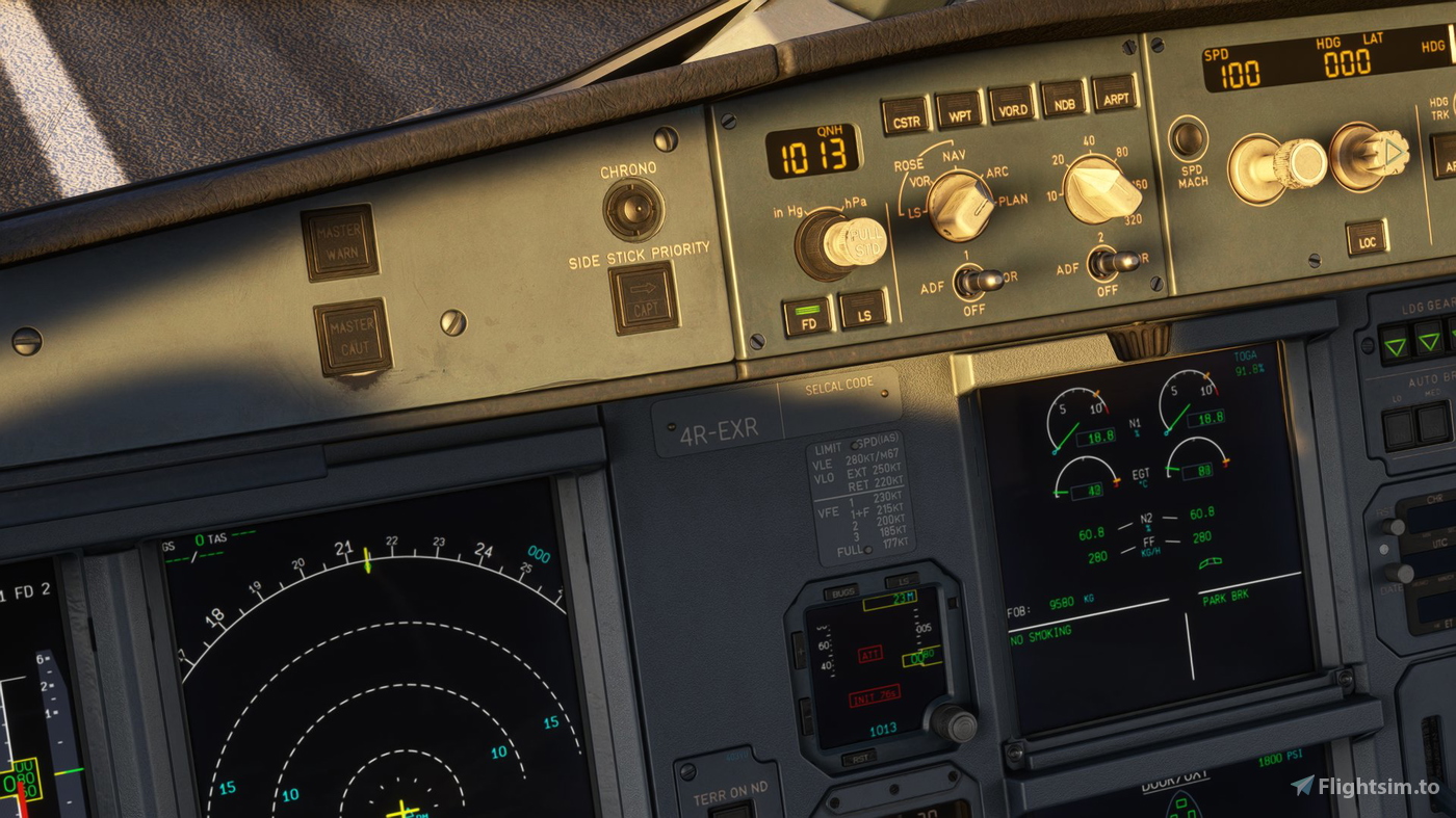 Fenix Airbus A320 FitsAir | Cabin textures | 4K for Microsoft Flight Simulator | MSFS