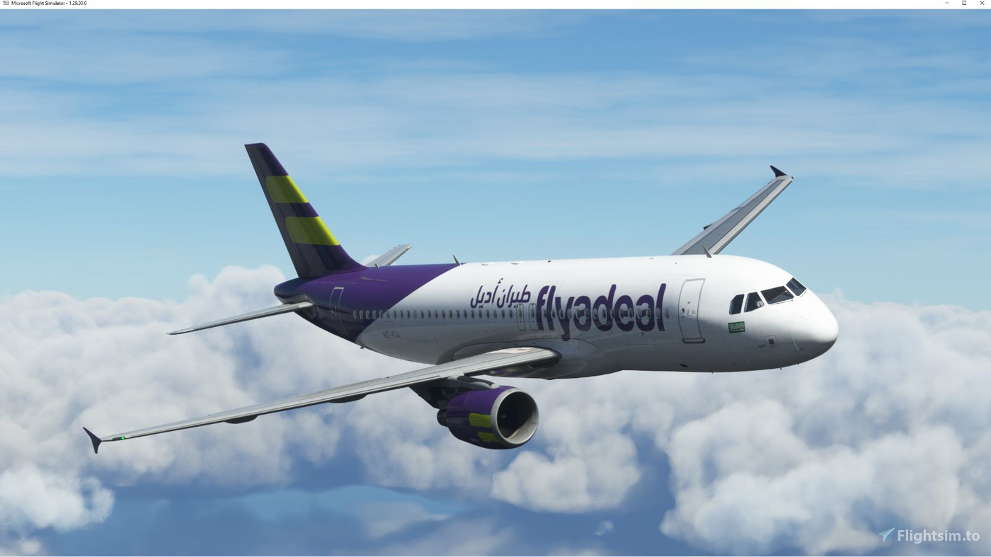Fenix Airbus A320 flyadeal | 4K for Microsoft Flight Simulator | MSFS