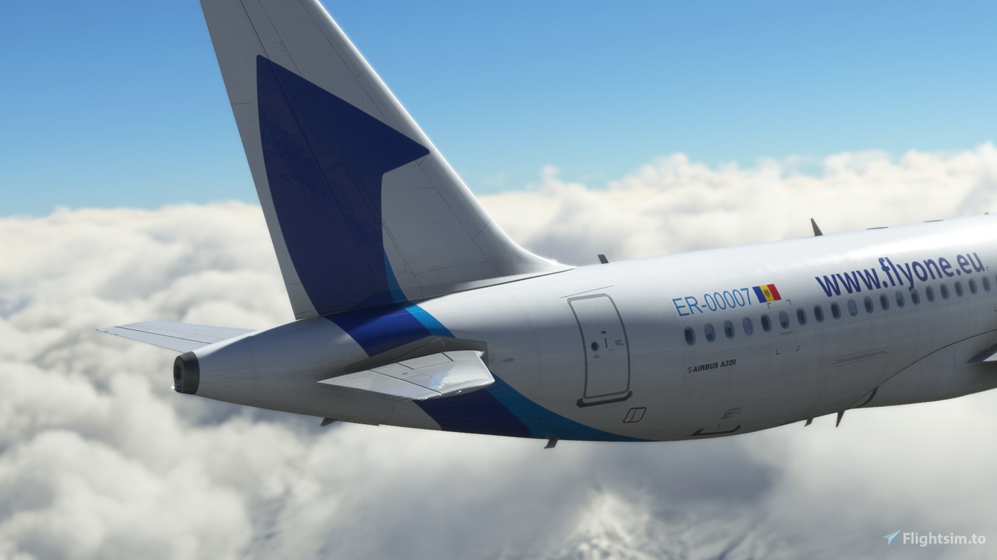 Fenix Airbus A320 FLYONE Armenia | 4K for Microsoft Flight Simulator | MSFS