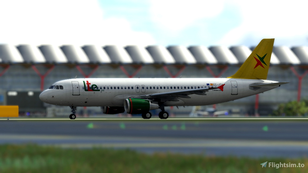 Fenix Airbus A320 LTE International Airways | 4K for Microsoft Flight Simulator | MSFS