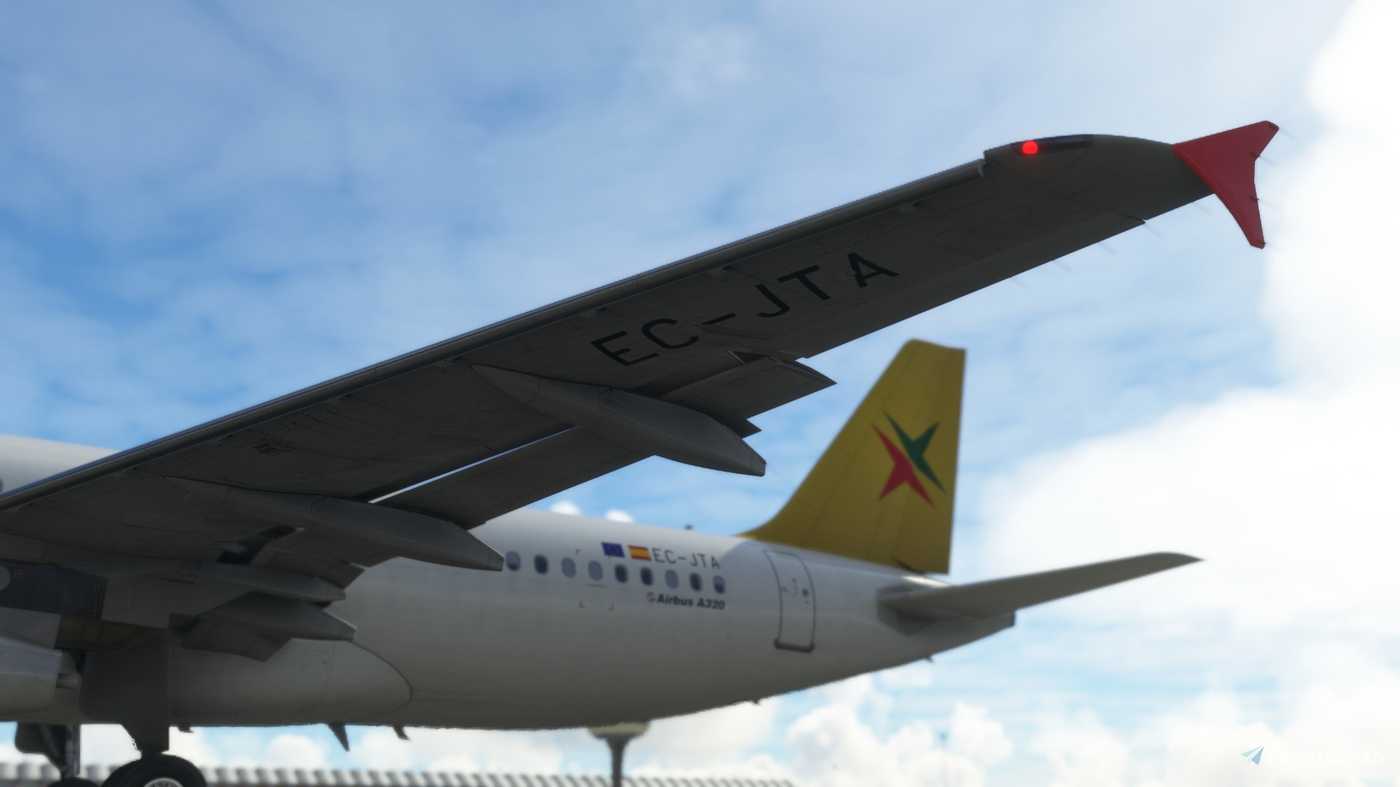 Fenix Airbus A320 LTE International Airways | 4K for Microsoft Flight Simulator | MSFS