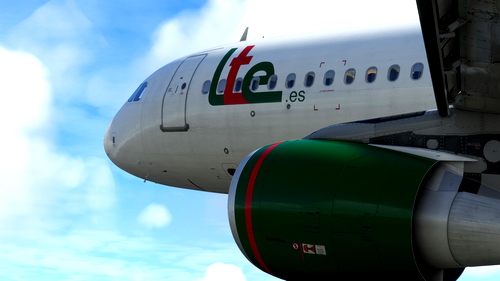 Fenix Airbus A320 LTE International Airways | 4K for Microsoft Flight Simulator | MSFS