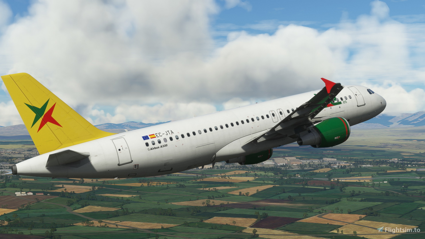 Fenix Airbus A320 LTE International Airways | 4K für Microsoft Flight Simulator | MSFS