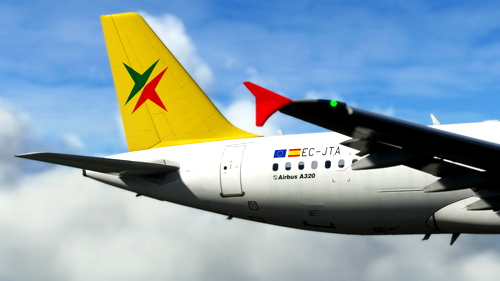 Fenix Airbus A320 LTE International Airways | 4K for Microsoft Flight Simulator | MSFS