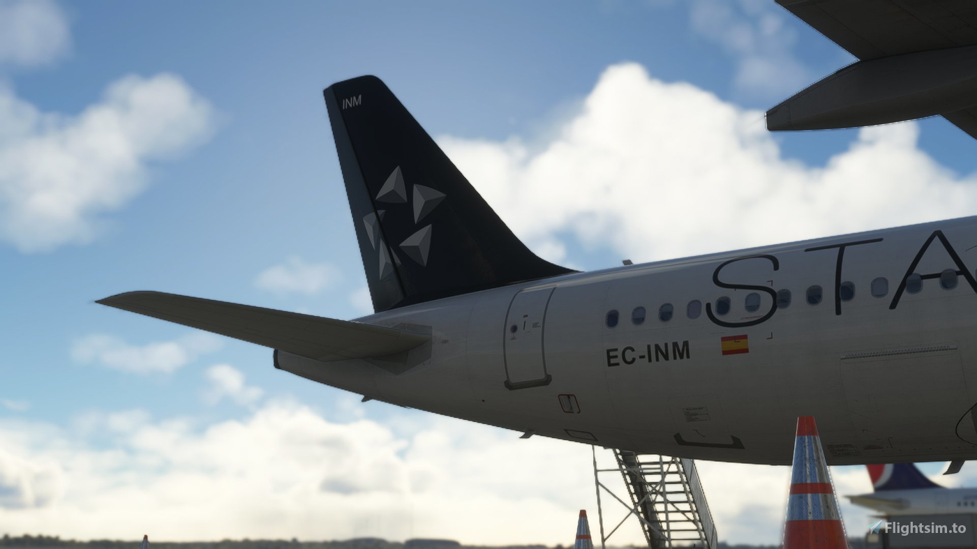 Fenix Airbus A320 Spanair Star Alliance | 4K for Microsoft Flight Simulator | MSFS