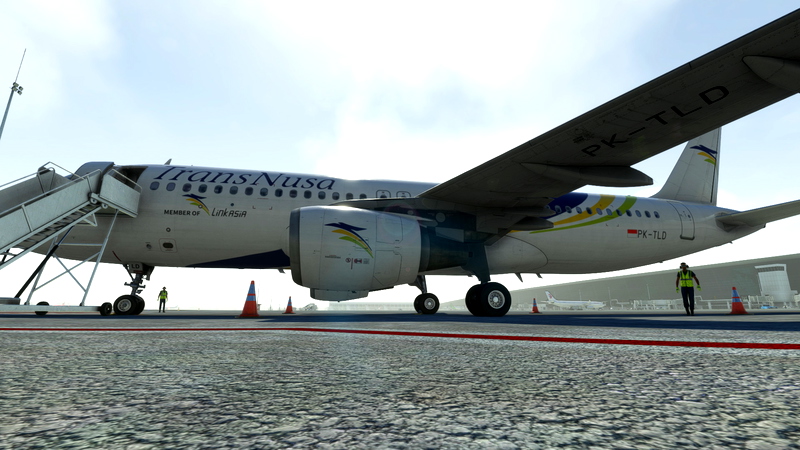 Fenix Airbus A320 TransNusa | 4K for Microsoft Flight Simulator | MSFS