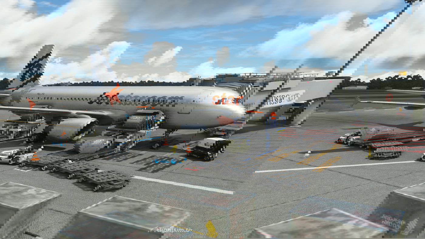 Fenix A320 IAE Jetstar Asia Sharklets & Wingtip Fences Pack for ...