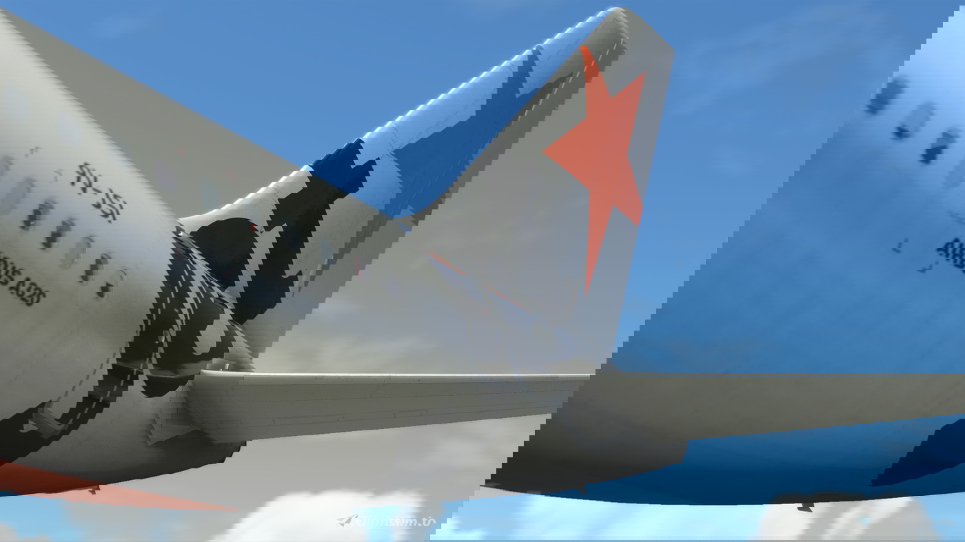 Fenix A320 IAE Jetstar Asia Sharklets & Wingtip Fences Pack for ...