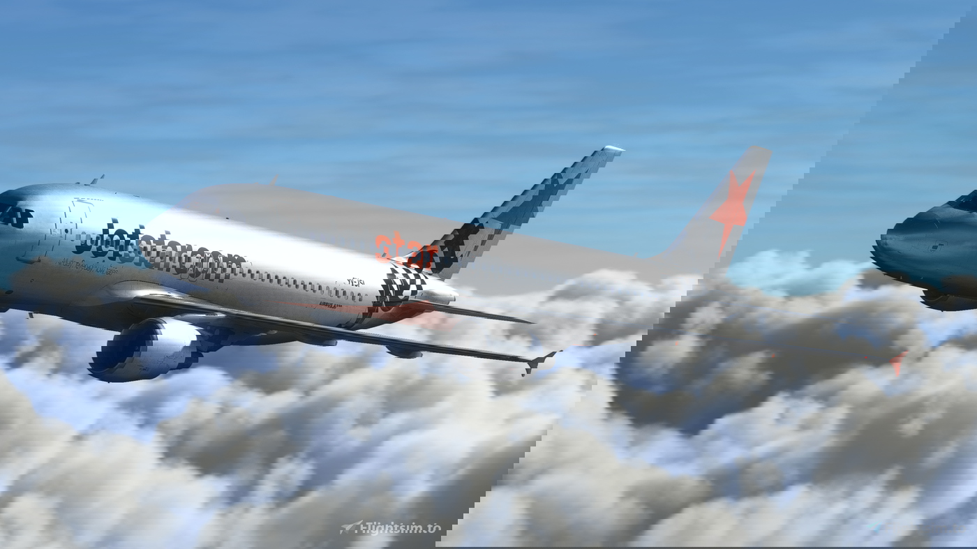 Fenix A320 IAE Jetstar Asia Sharklets & Wingtip Fences Pack for ...