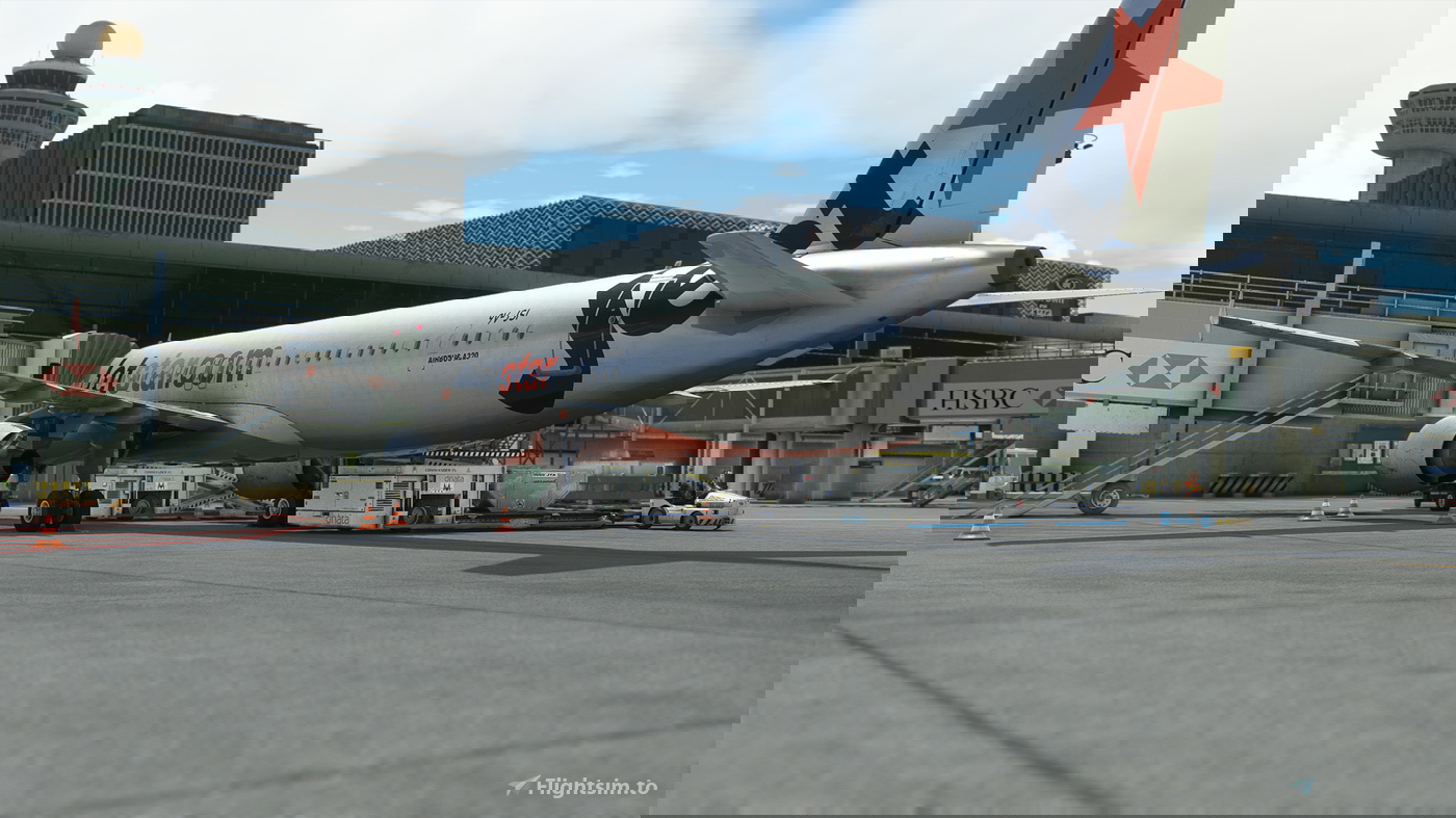 Fenix A320 IAE Jetstar Asia Sharklets & Wingtip Fences Pack for ...