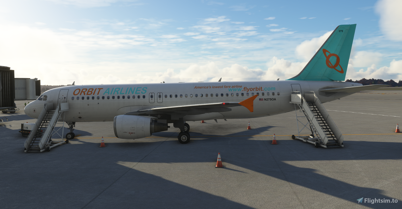 Fenix Sim A320 - Orbit Airlines - N275OA - 8K for Microsoft Flight ...