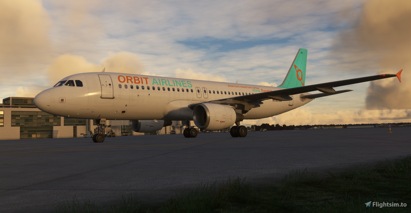 Fenix Sim A320 - Orbit Airlines - N275OA - 8K for Microsoft Flight ...
