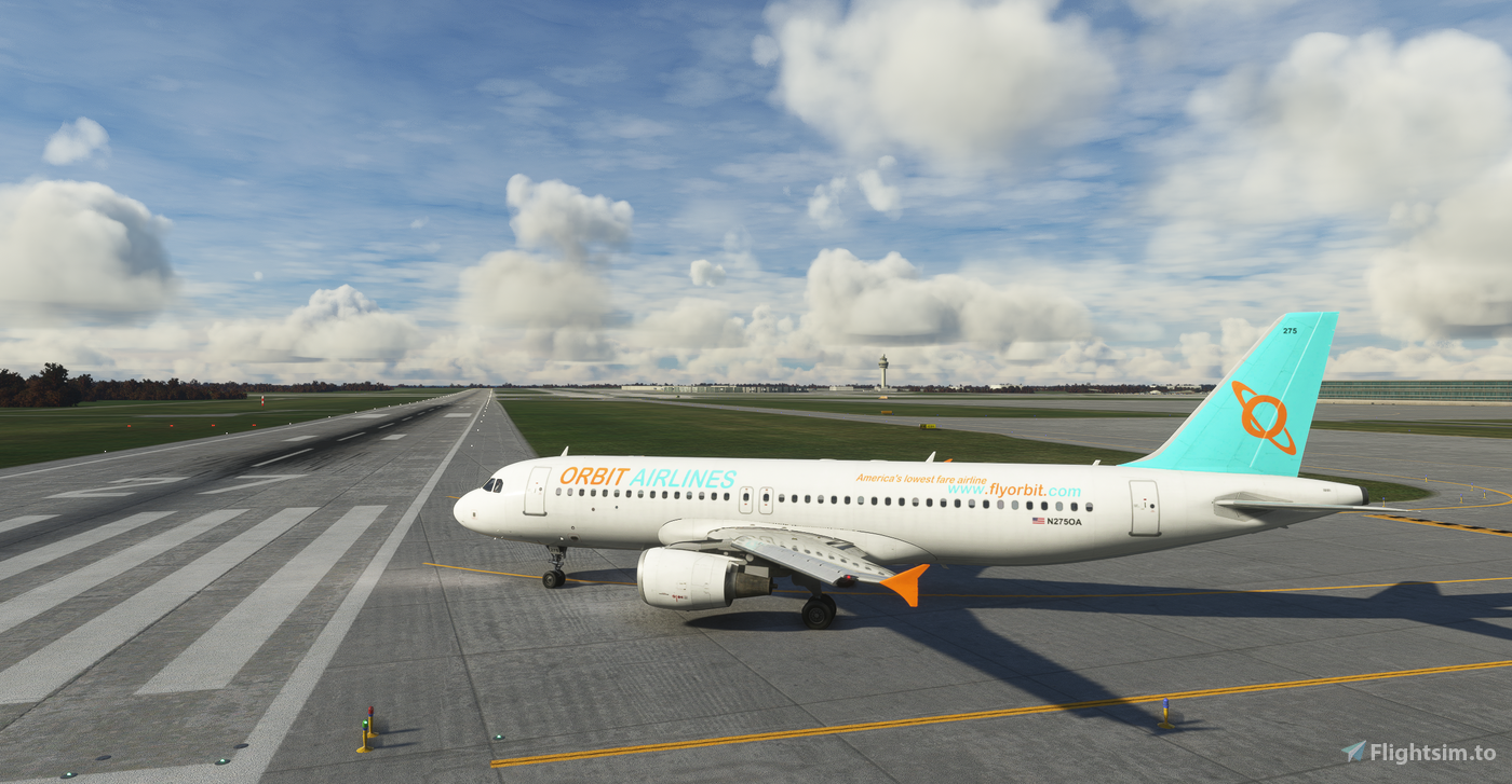 Fenix Sim A320 - Orbit Airlines - N275OA - 8K for Microsoft Flight ...