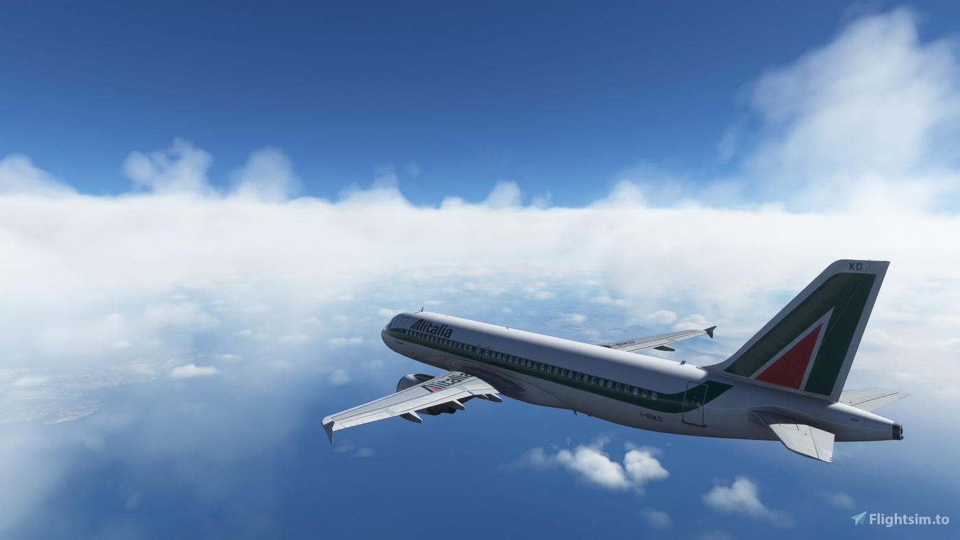 FENIXA320 AZA1669 LIRF to LIRP REAL ATC COMMUNICATIONS IN APPROACH for ...