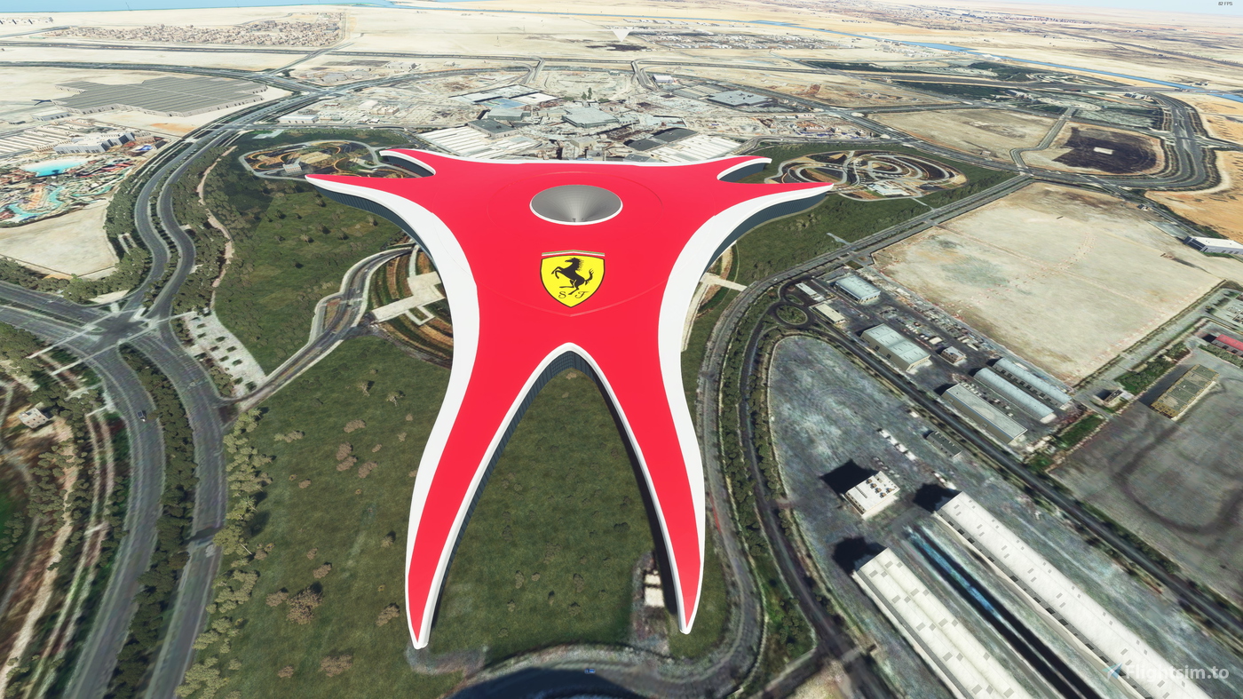 Ferrari World Abu Dhabi for Microsoft Flight Simulator | MSFS