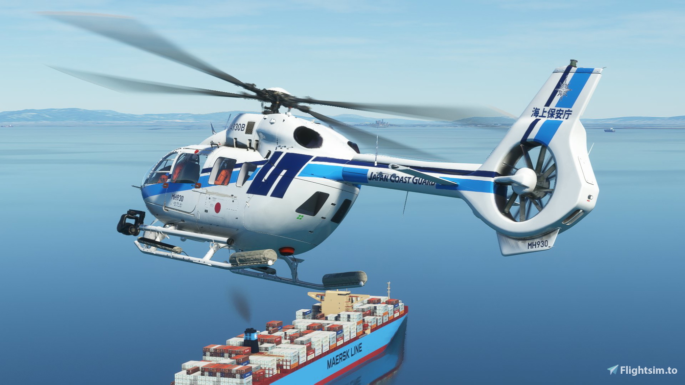 Fictional Hpg H145 Offshore Japan Coast Guard Ja930b Til