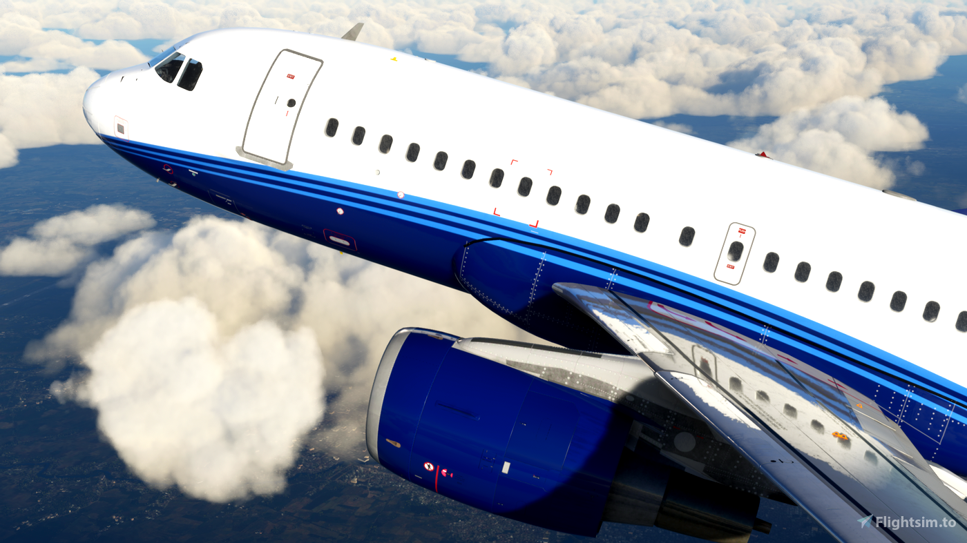 Fictional Private Airbus A319 (N852RH) » Microsoft Flight Simulator