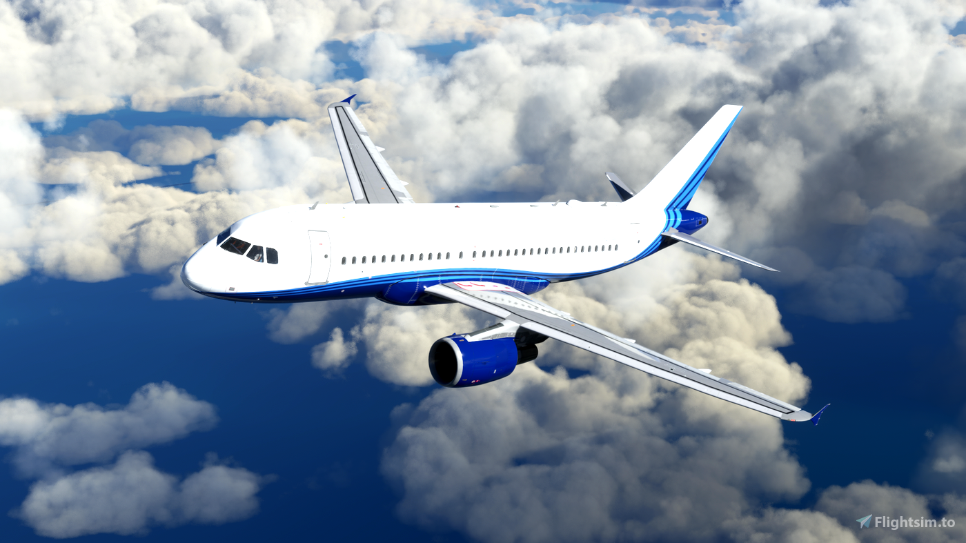 Fictional Private Airbus A319 (N852RH) » Microsoft Flight Simulator