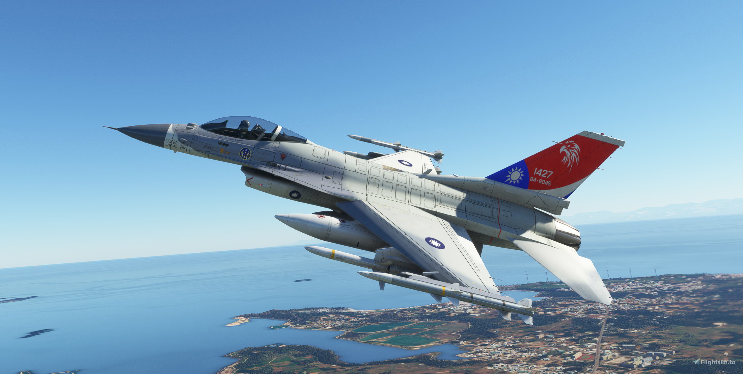 [Fictional] ROCAF F-CK-1 skin for SC Design's F-16C for Microsoft ...