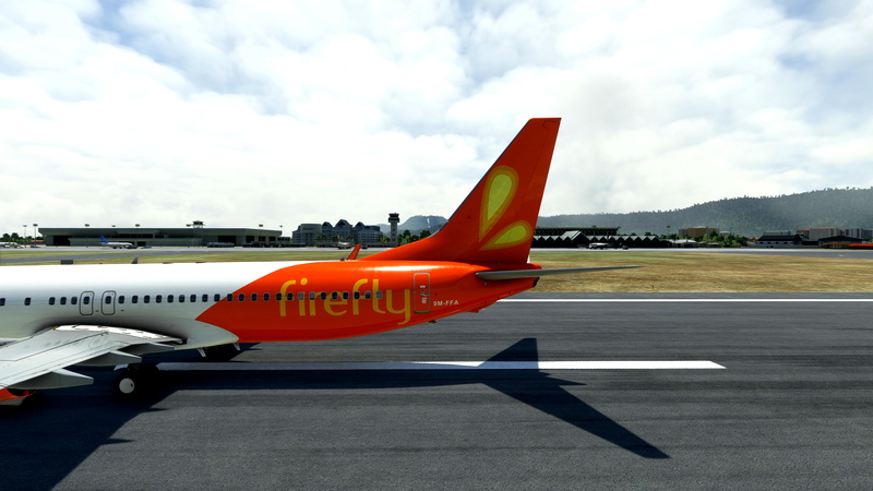 Firefly 737-800 Old livery 9M-FFA pour Microsoft Flight Simulator | MSFS
