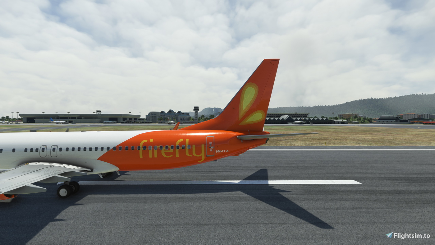 Firefly 737-800 Old livery 9M-FFA for Microsoft Flight Simulator | MSFS