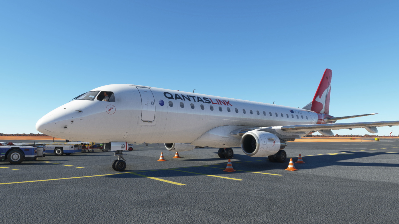 FlightSim Studio E175 QantasLink for Microsoft Flight Simulator | MSFS