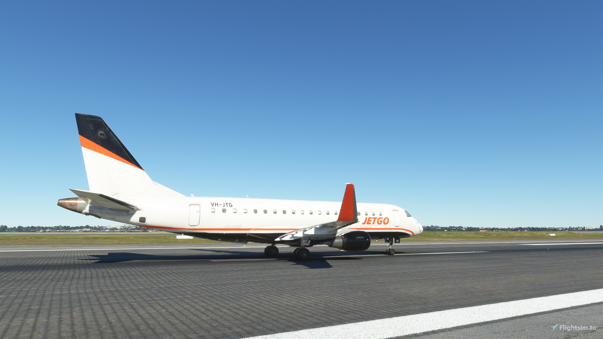 Flightsim Studios E175 - Jetgo Australia (VH-JTG) for Microsoft Flight ...