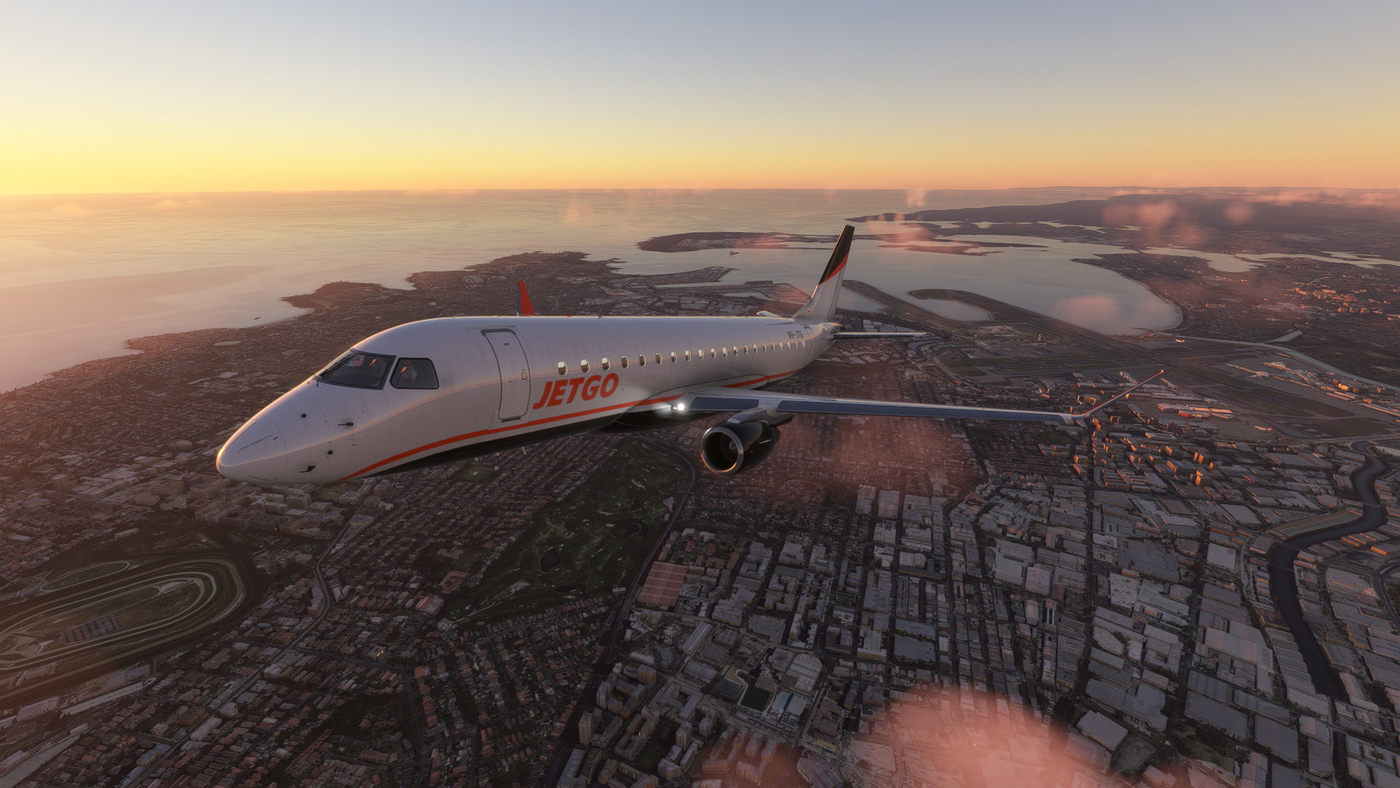 Flightsim Studios E175 - Jetgo Australia (VH-JTG) for Microsoft Flight ...